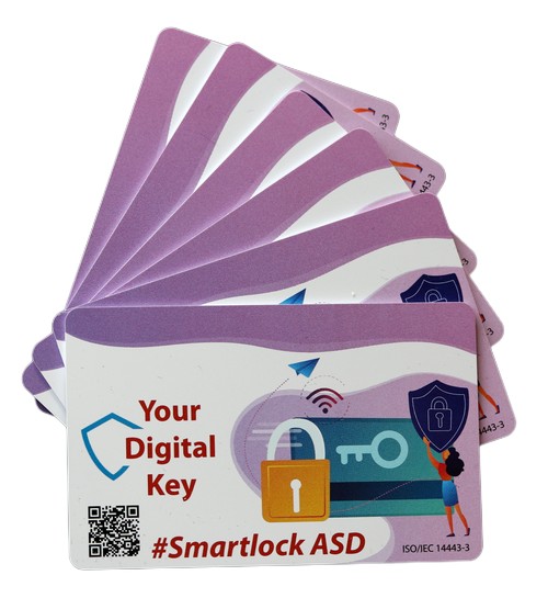 RFID карта за достъп #SmartlockASD MF classic 1k - 13,56 Mhz – Digital ...